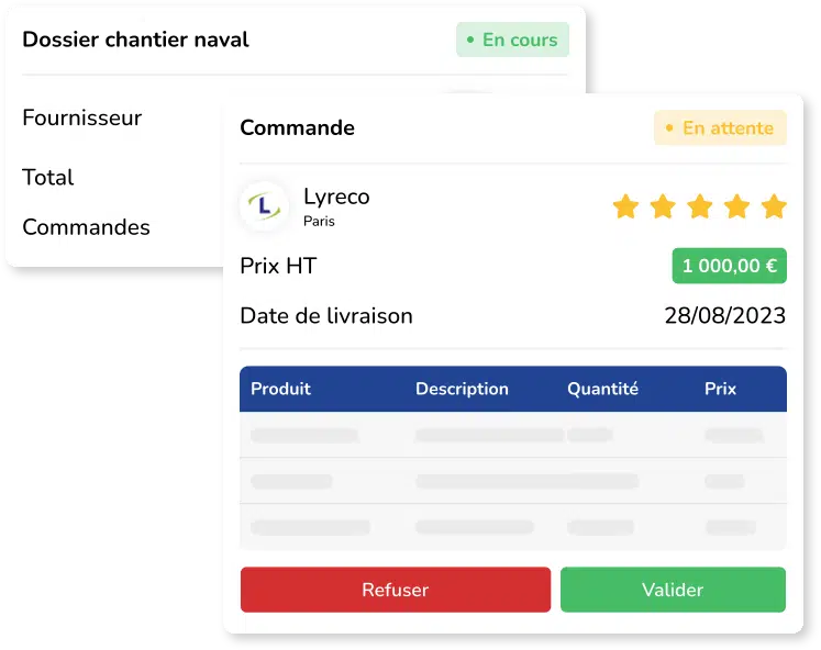 Purchasing Management by Folder | Weproc