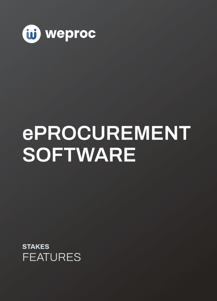 eProcurement Software for Purchasing Management | Weproc